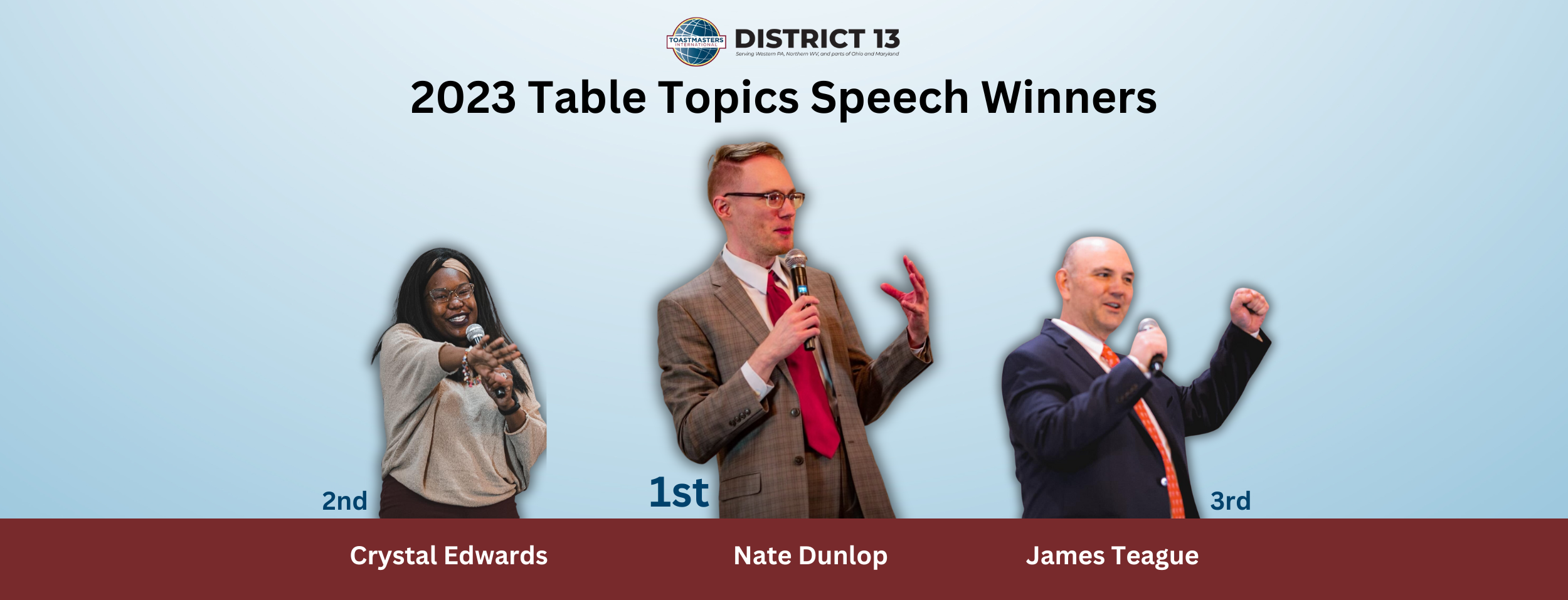 Home - Toastmasters District 13